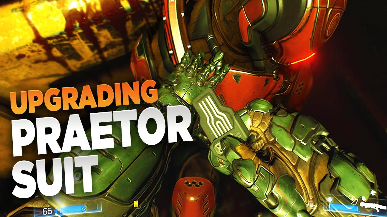 Collecting Praetor Points | Doom 2016 Walkthrought Part 2 - YouTube