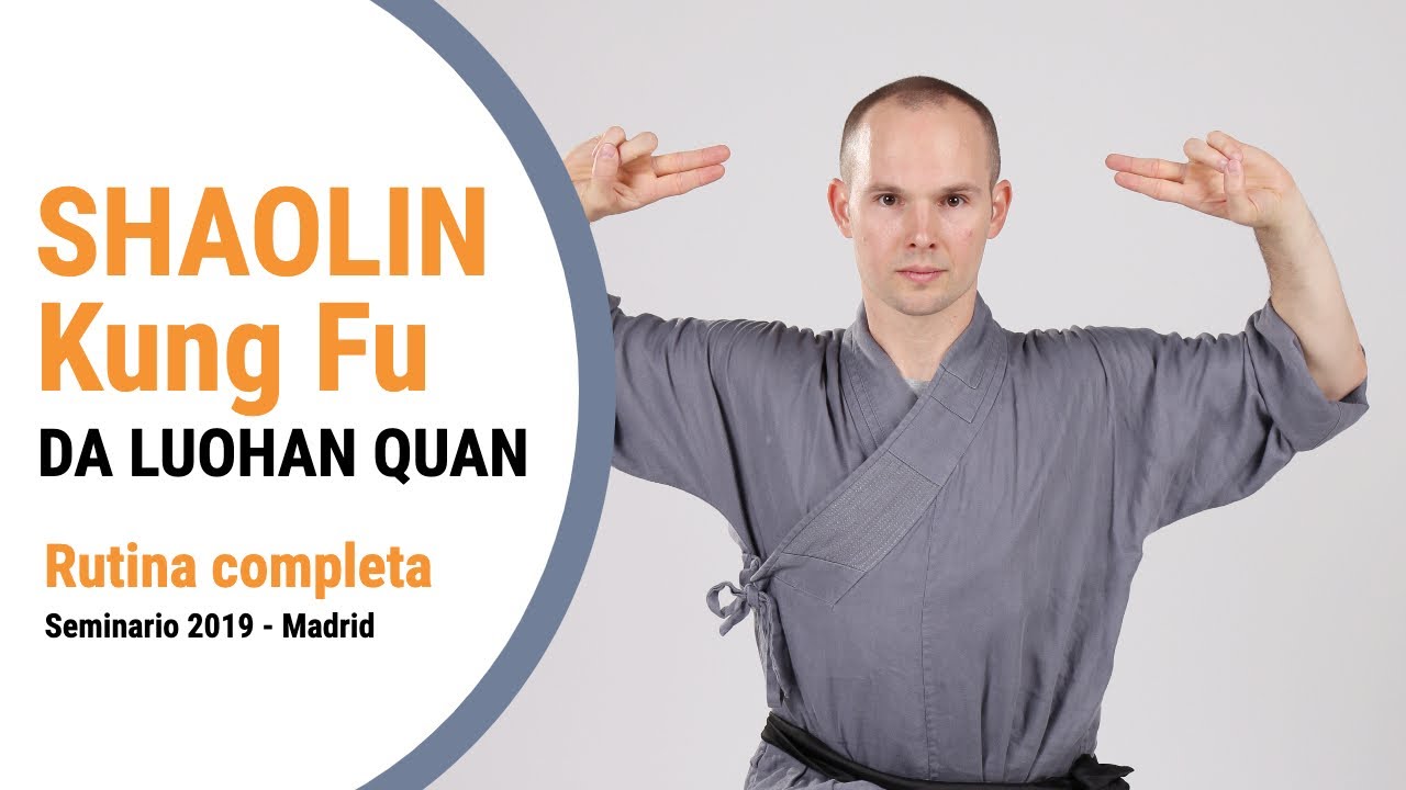 FORMA SHAOLIN DA LUOHAN QUAN | SEMINARIO MADRID SHI DE YANG - YouTube