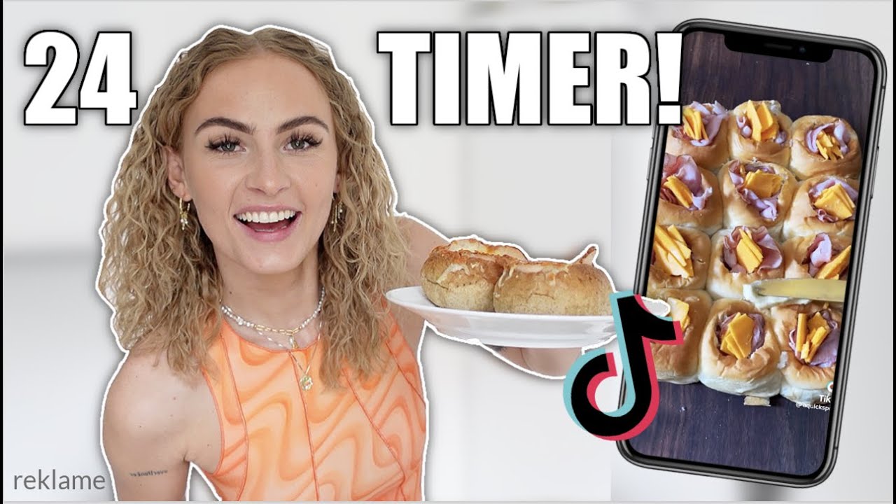 SPISER TIKTOK MAD I 24 TIMER! - YouTube