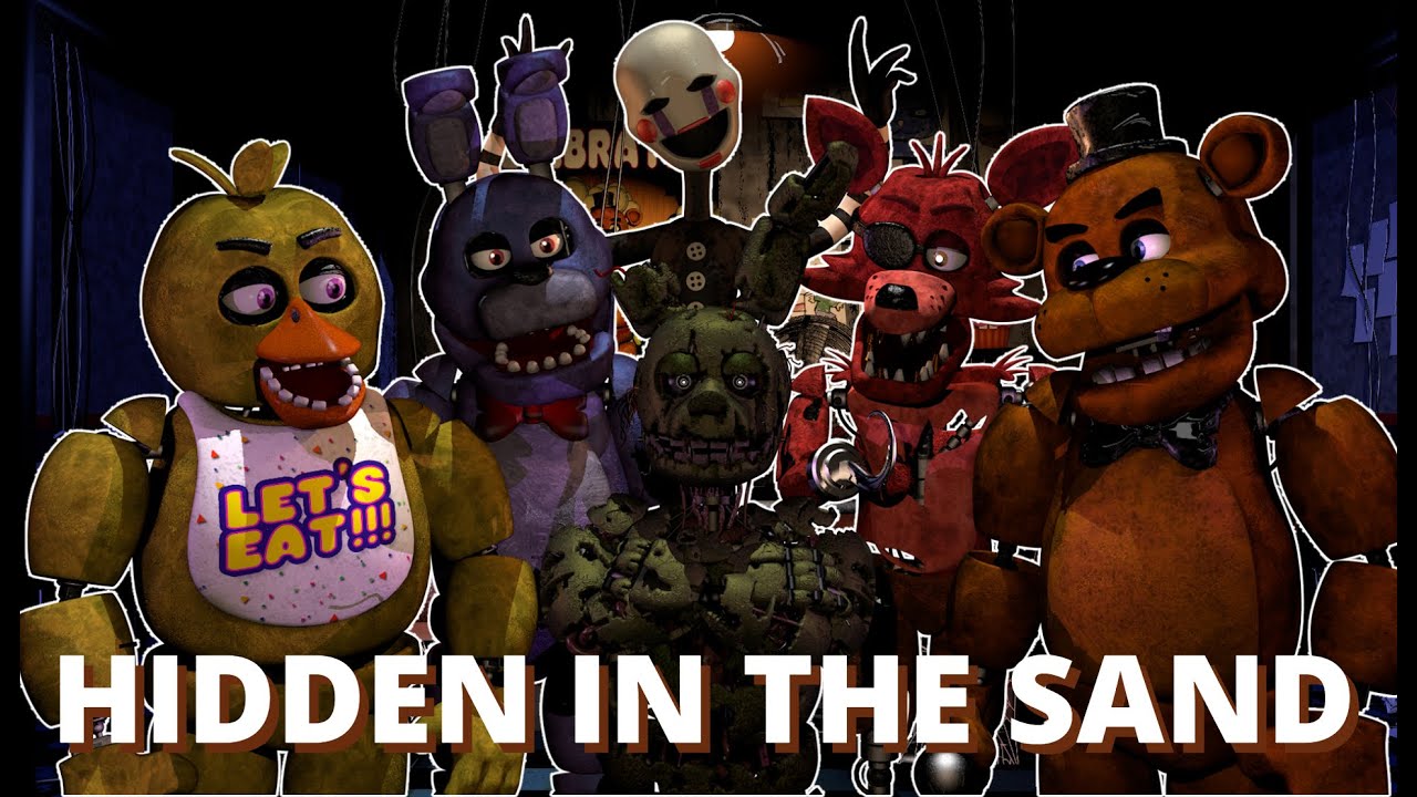 Fnaf Hidden in the sand - YouTube