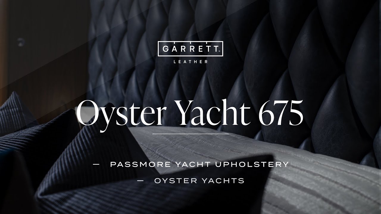 Passmore Yacht Upholstery's Stunning Oyster 675 Headboard | Garrett ...