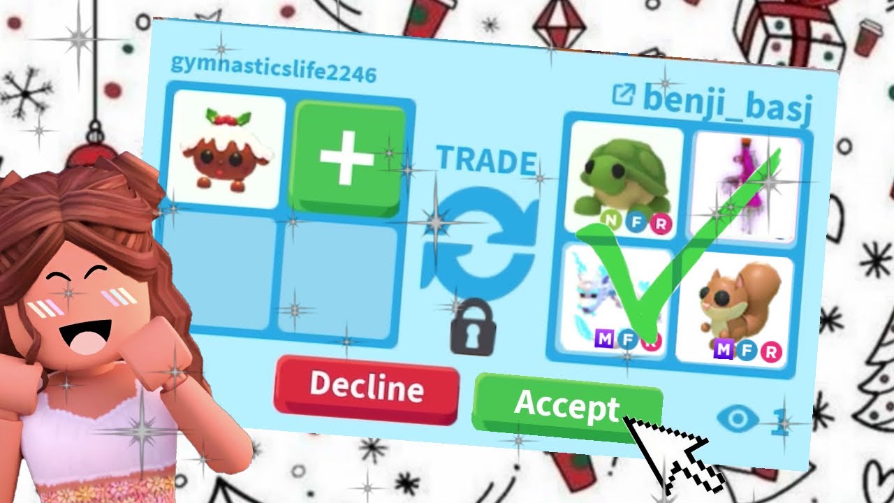 Trading CHRISTMAS PUDDING PUPS in adopt me! (SUPER RARE?!) - YouTube