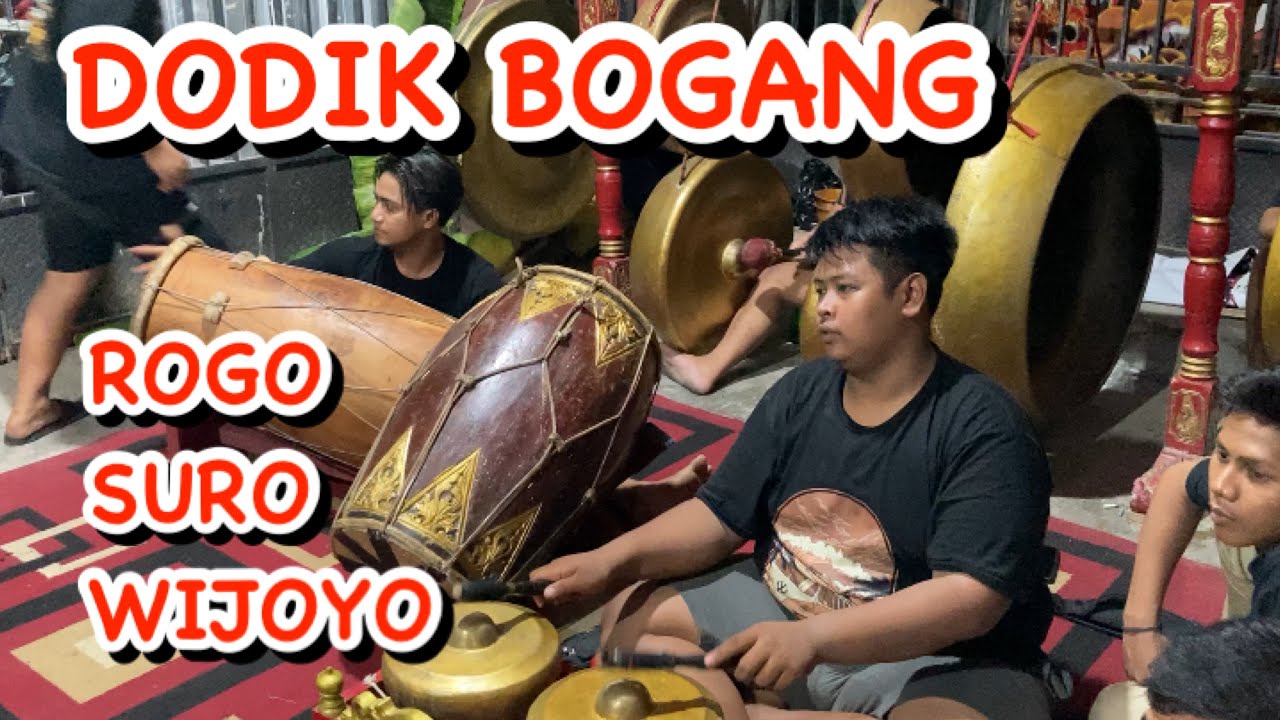 DODIK BOGANG LATIHAN BERSAMA ROGO SURO WIJOYO #jaranan #kudalumping # ...