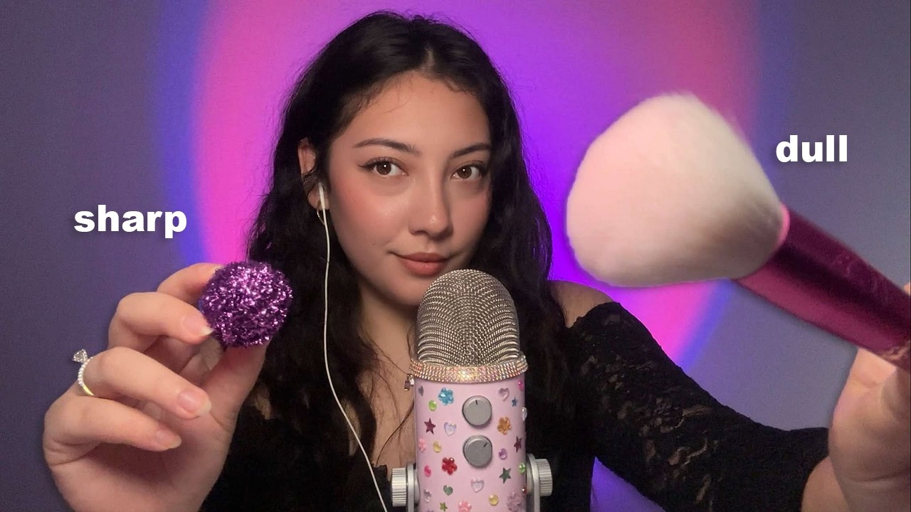 ASMR sharp or dull - YouTube