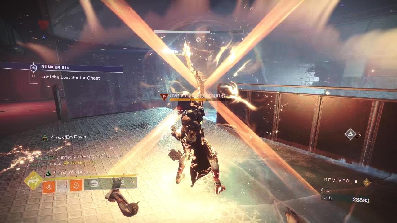 Destiny 2 - No exotic Used series - Solar hunter - Bunker 15 Europa ...