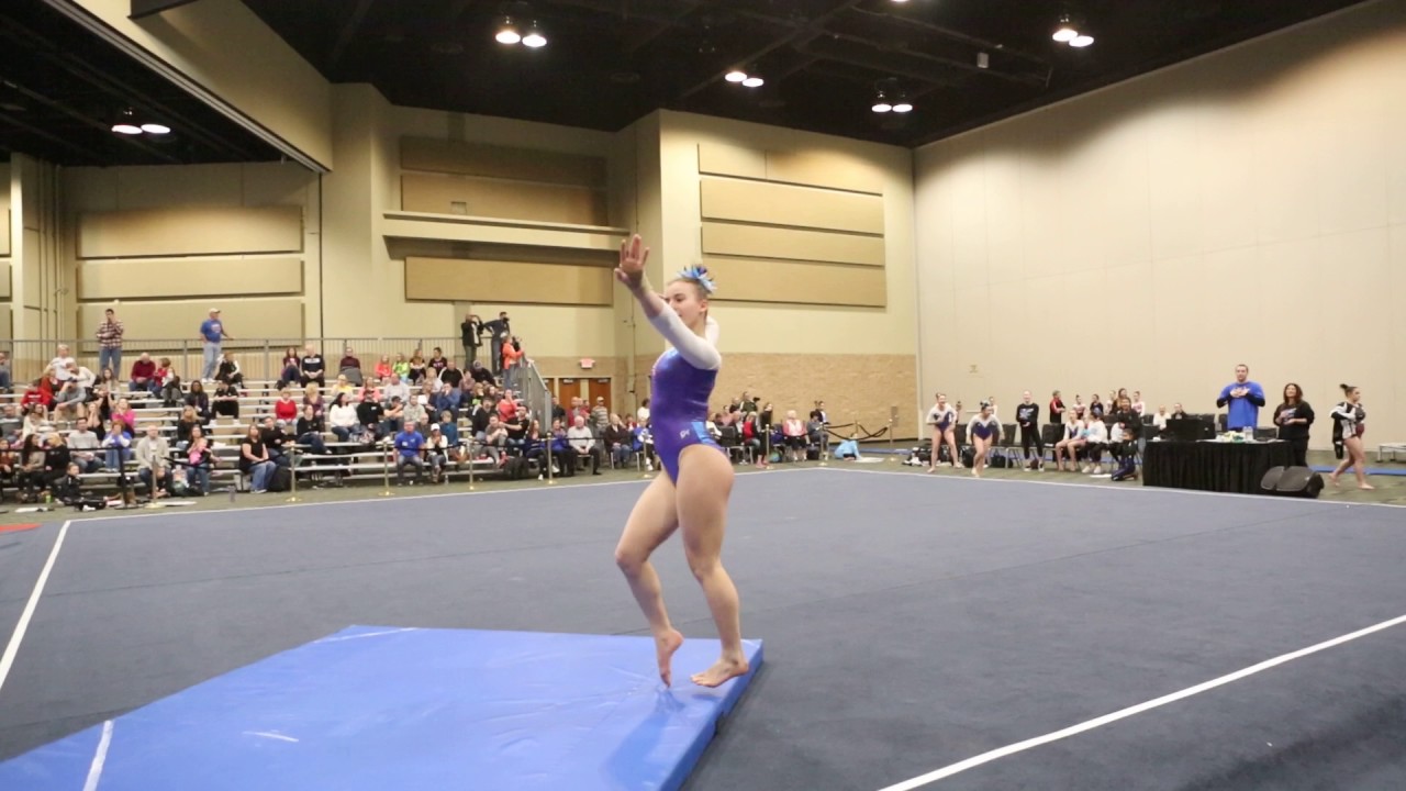 Midwest Open 2017 - Isabella Pierce - Floor Routine - Level 10 - 2019 ...