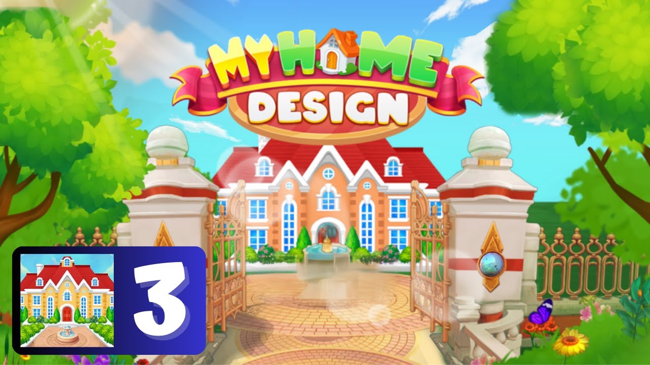My Home Design: Match 3 Games - Part 3 - Gameplay - YouTube
