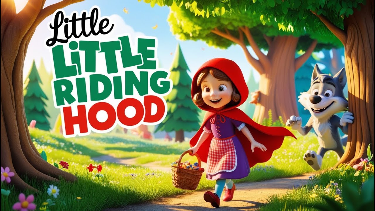 LITTLE RED RIDING HOOD |POEM FOR KIDS AND TODDLERS | - YouTube