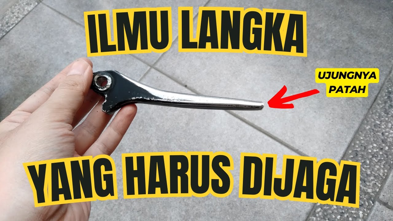 Ujung YES, Tengah NO | Perbaiki handle rem motor yang ujungnya patah ...
