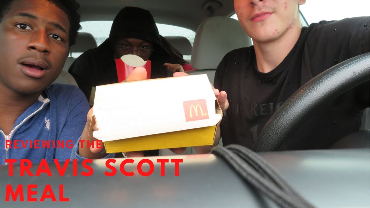 Reviewing The New Travis Scott Meal - YouTube