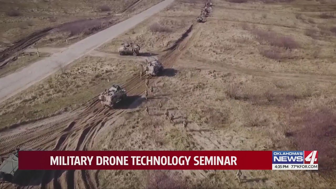 Military drone technology seminar - YouTube