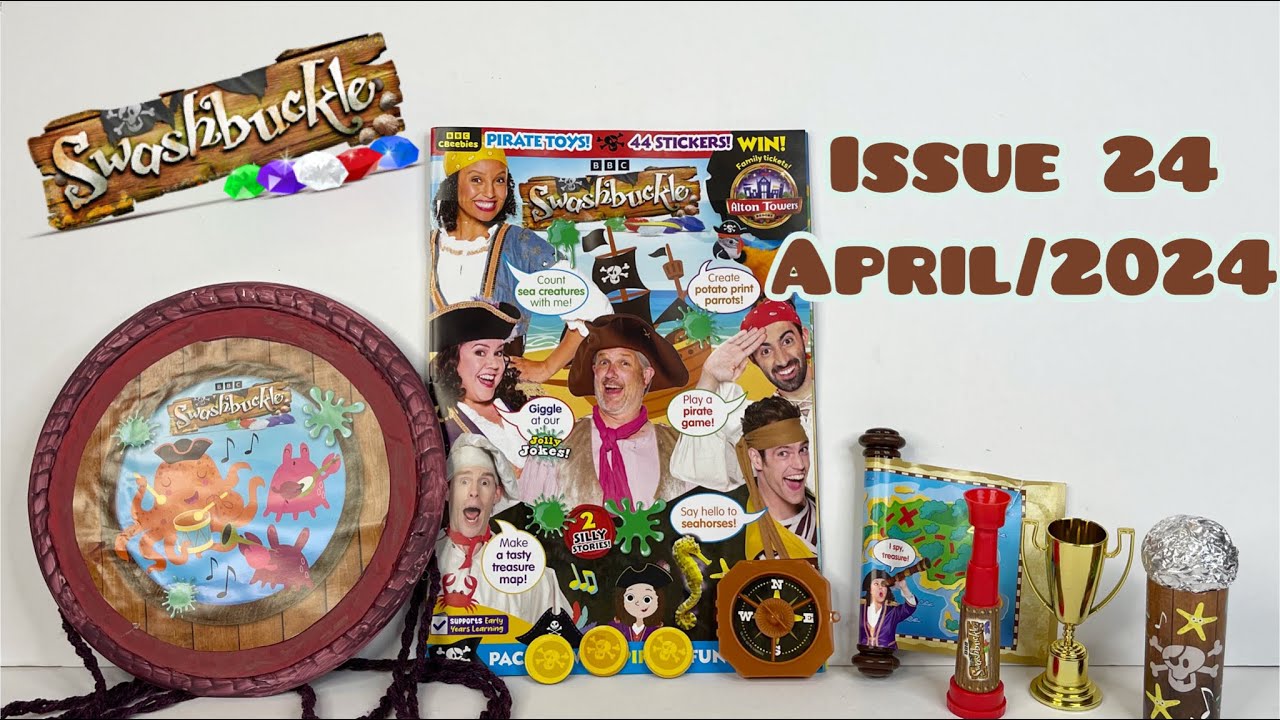 Swashbuckle magazine, issue 24, April/2024, with treasure set 🏴‍☠️🏴‍☠️ ...