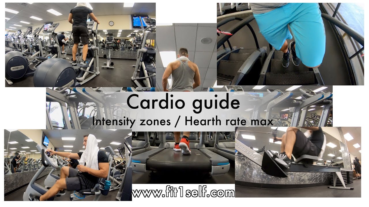 Cardio guide - Intensity , Heart rate max - YouTube