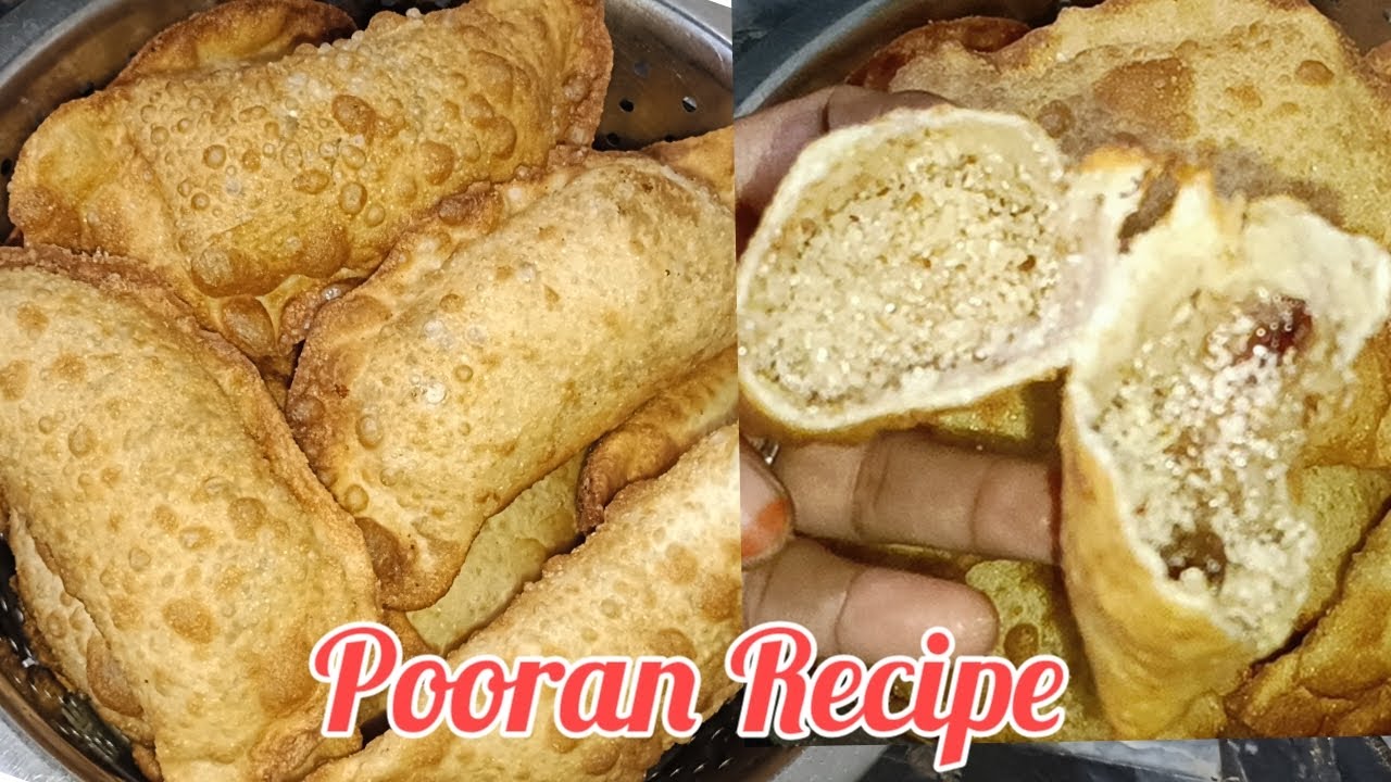 Pooran Recipe in Tamil /Pooriyan recipe in Tamil /coconut somes recipe ...