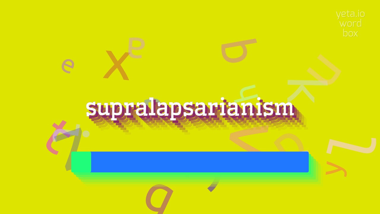 How to say "supralapsarianism"! (High Quality Voices) - YouTube