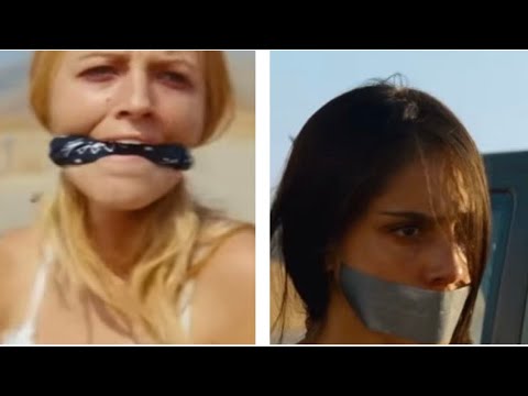 Blake Lively Cleave Gagged and Sandra Echeverría Tape Gagged in Savages