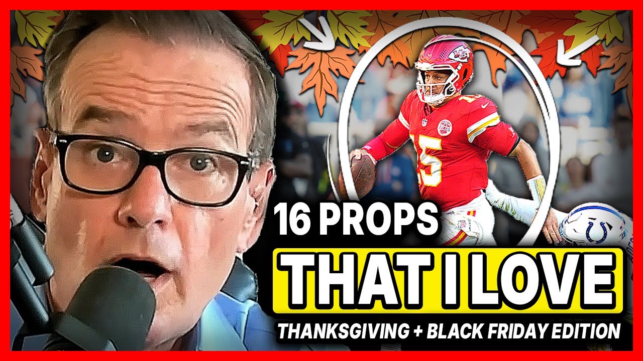 I Analyzed Every NFL Thanksgiving Game — Here’s 16 Props That I LOVE ...