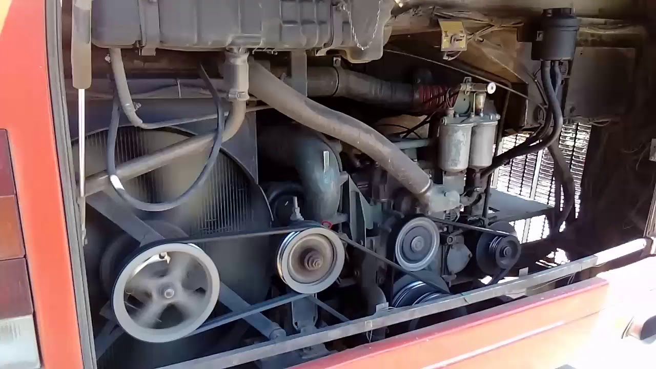Motor MERCEDES BENZ 0400. 447convencional - YouTube