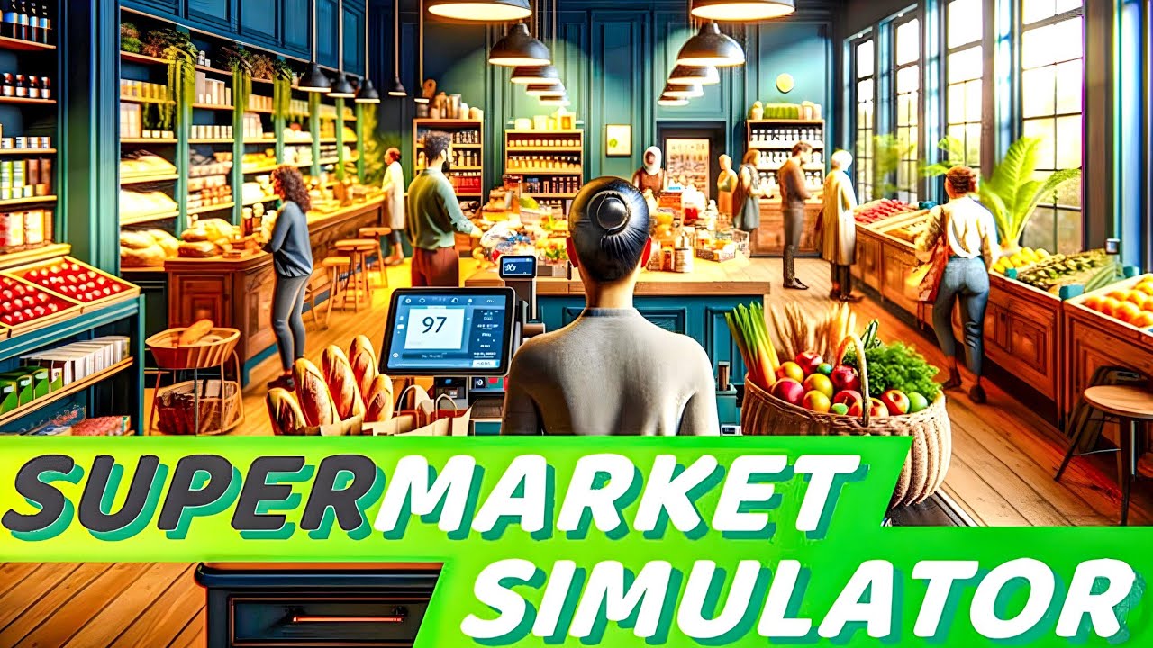 I Opened My Grocery Store ( Supermarket Simulator Part 1 - YouTube
