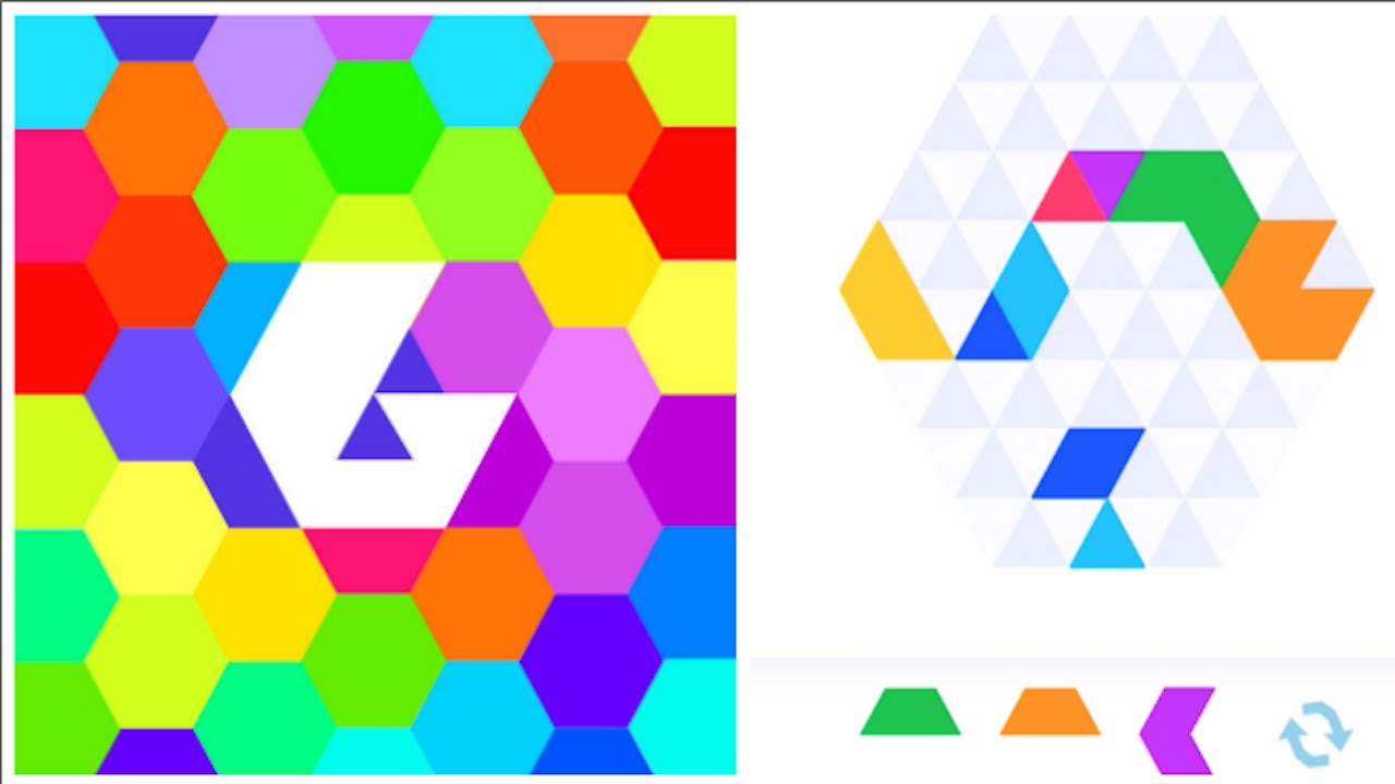 COLOR 6 | Creating Hexagons | iOS / Android Game (New Game #20) - YouTube