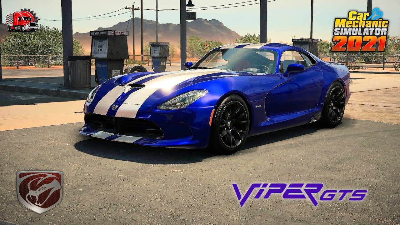 🚗🔧 Restauro un DODGE VIPER GTS Car Mechanic Simulator 2021 Timelapse ...