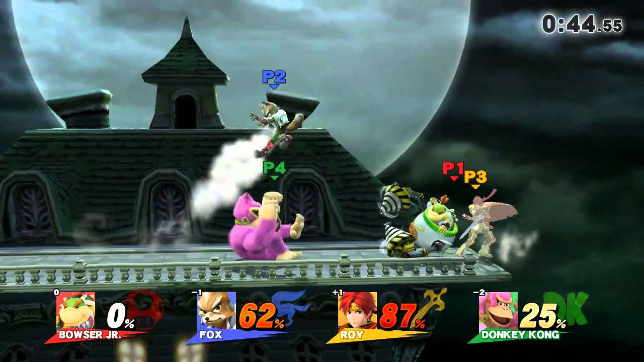 SMASH 4 Bowser Jr WINS! For Glory - YouTube