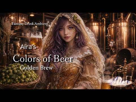 Aira's Colors of Beer 🍺 Golden Brew | Czech Fantasy Drink Ambient 4K