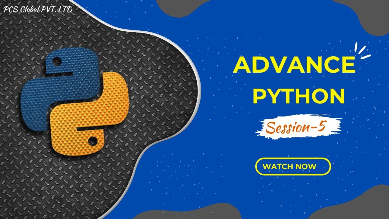 Advance Python Session-05 (Numpy) | Ramakanta Chowdhuri | PCS Global PVT LTD. | Python ...