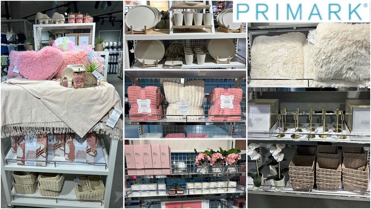 Primark home decor new collection / July 2024 - YouTube