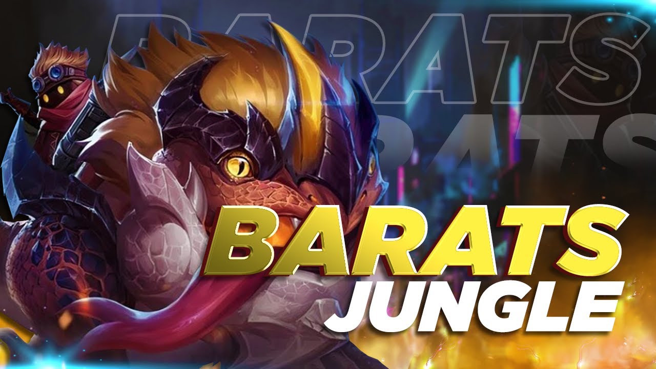 MONSTER ZERO DEATH!!! JUNGLE CORE BARATS - Top 1 Global BARATS Build ...