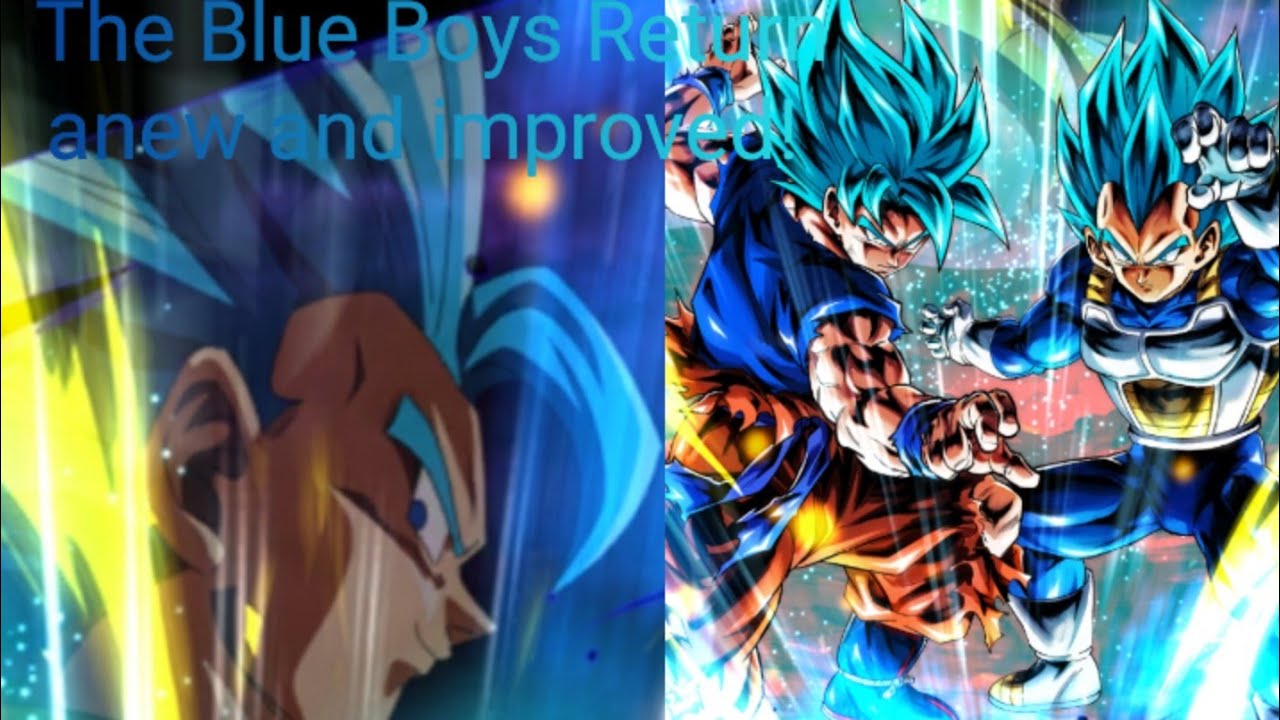 LF Fusing Blue Boys/ Gogeta Blue Showcase | Dragon Ball Legends - YouTube