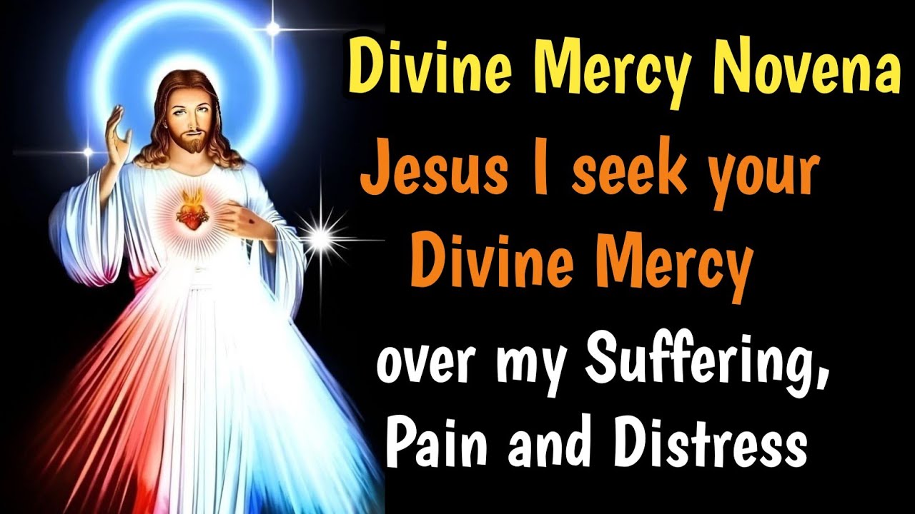 Daily Divine Mercy Novena | Day 3 | Jesus I Seek your Divine Mercy over ...