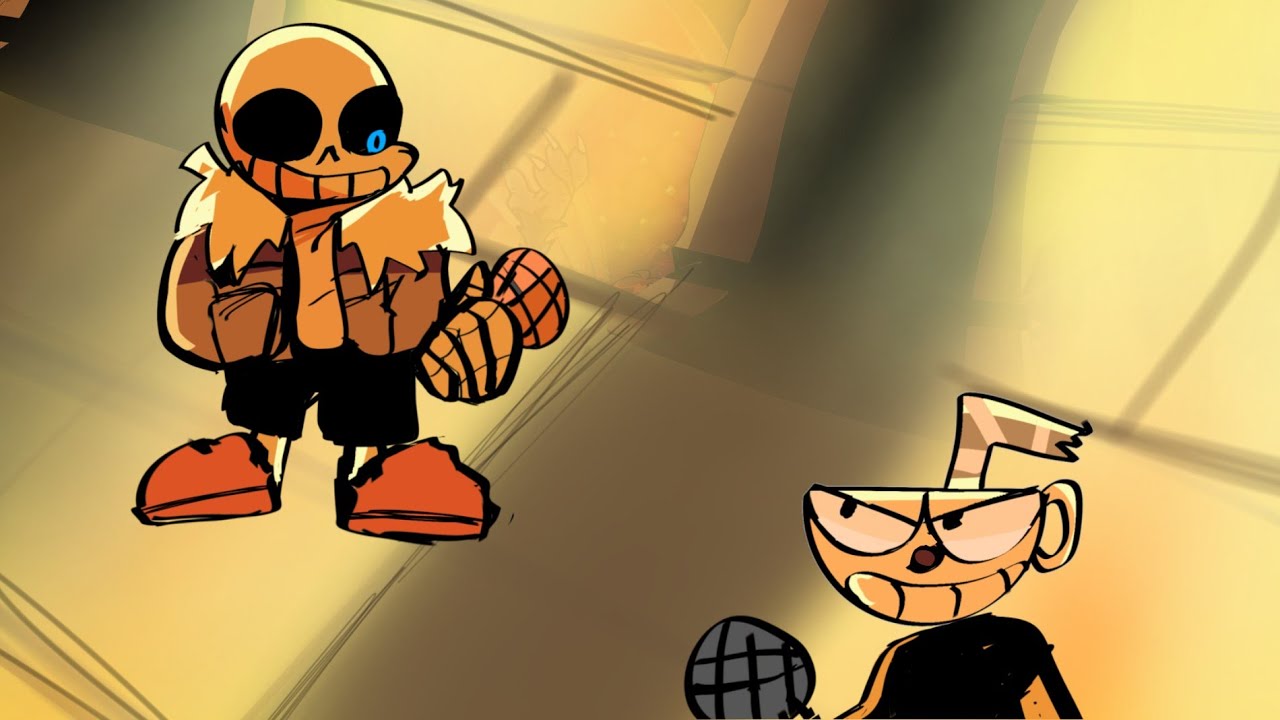 Cuphead Sing Sansational | FNF COVER - YouTube