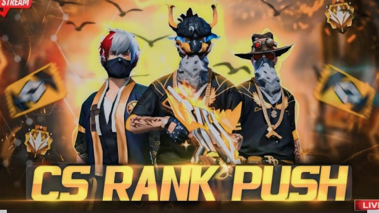 Ff Cs Rankpush With Random Players 💪| Best CS Ranked gameplay in 2025 😱 ...