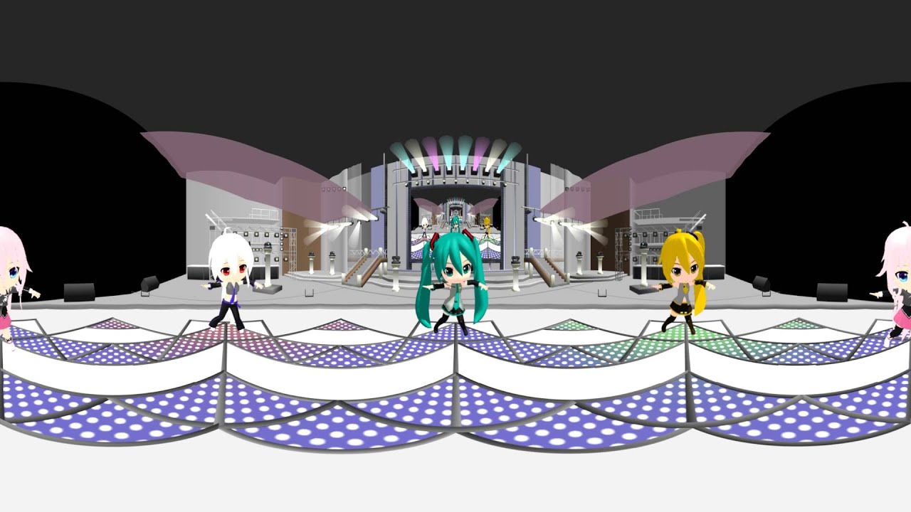 [MMD 360°] - Love & Joy - miku neru haku IA Rummy - YouTube