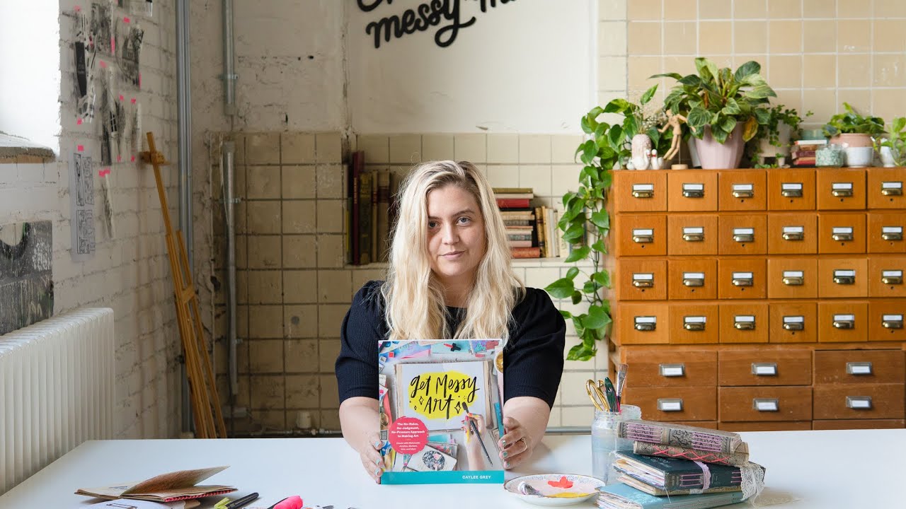 Get Messy Art: The Book page through - YouTube