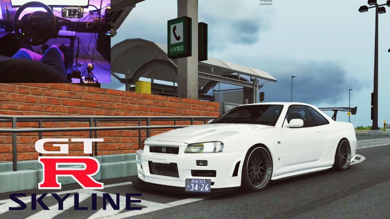 Nissan Skyline R34 | Shutoko Highway (NoHesi) - YouTube