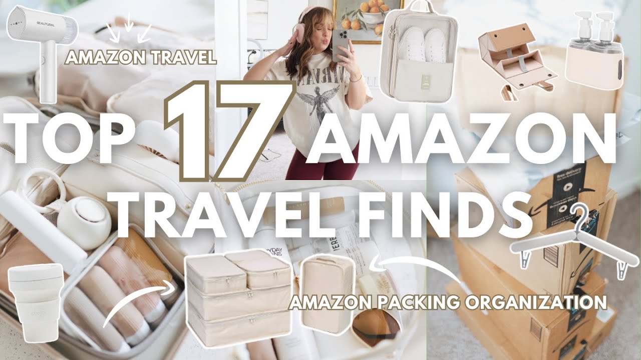 TOP 17 Amazon Travel Finds: packing organization + amazon travel must ...