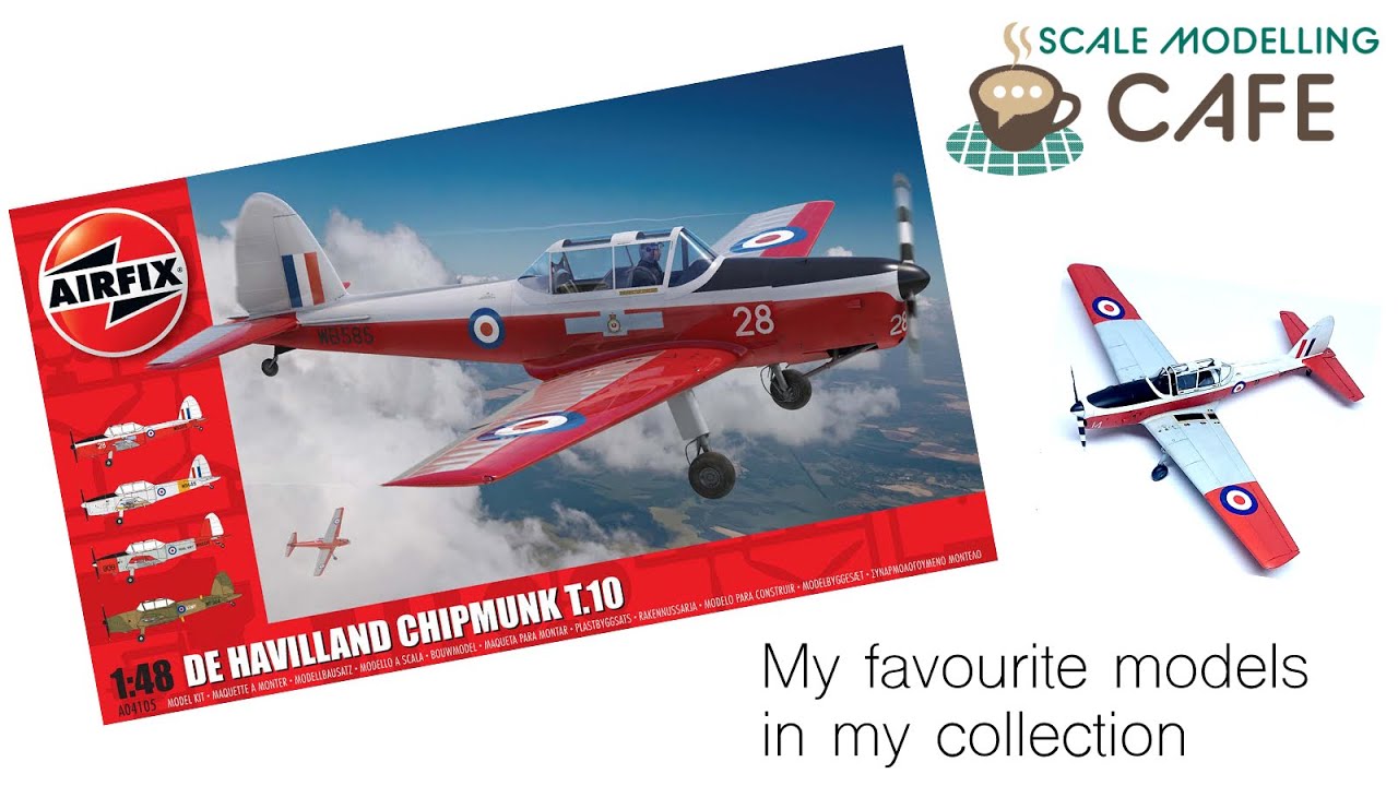My favourite models: Airfix Chipmunk 1:48 - YouTube