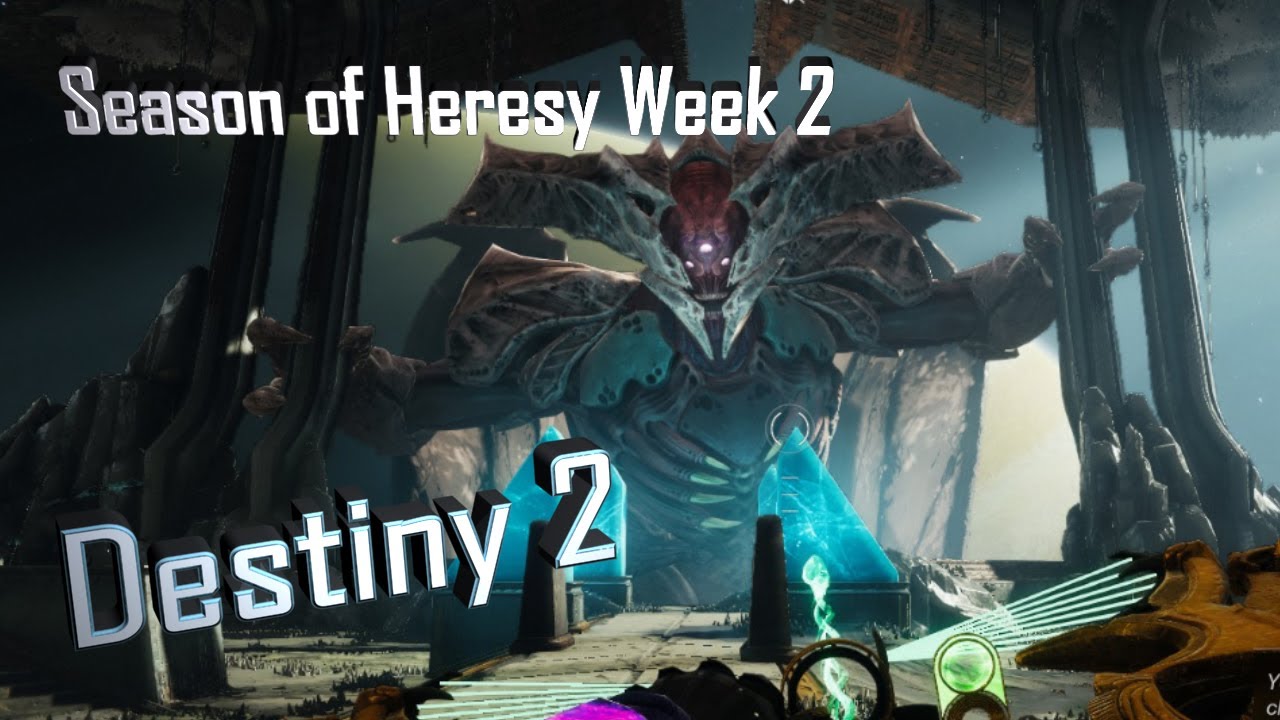 Destiny 2 Eyes Unveiled Power Weapon - YouTube