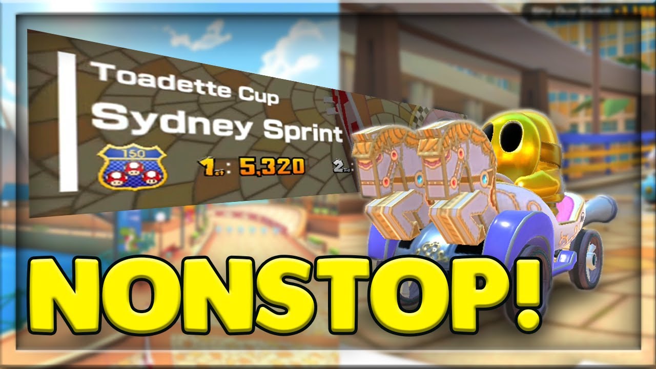 HOW TO NONSTOP COMBO SYDNEY SPRINT!?!? - SYDNEY TOUR! MARIO KART TOUR ...
