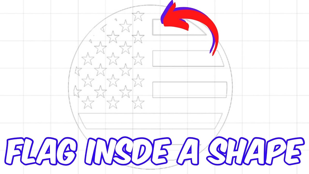How to Fit an American Flag Within a Shape | Carbide Create Tutorial ...