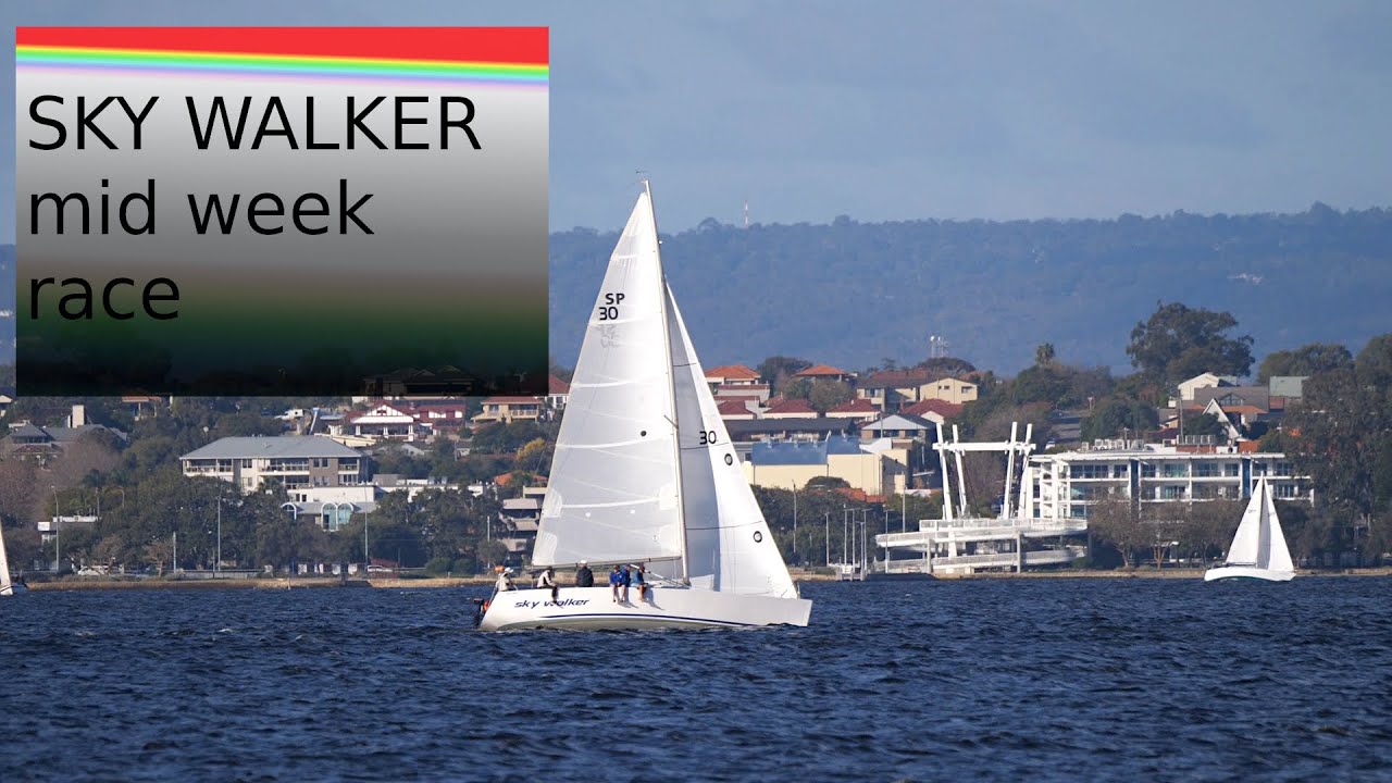SKY WALKER mid week race - YouTube