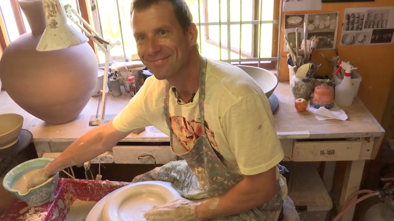 Richard Pullen in his Studio in Bathurst, South Africa - YouTube