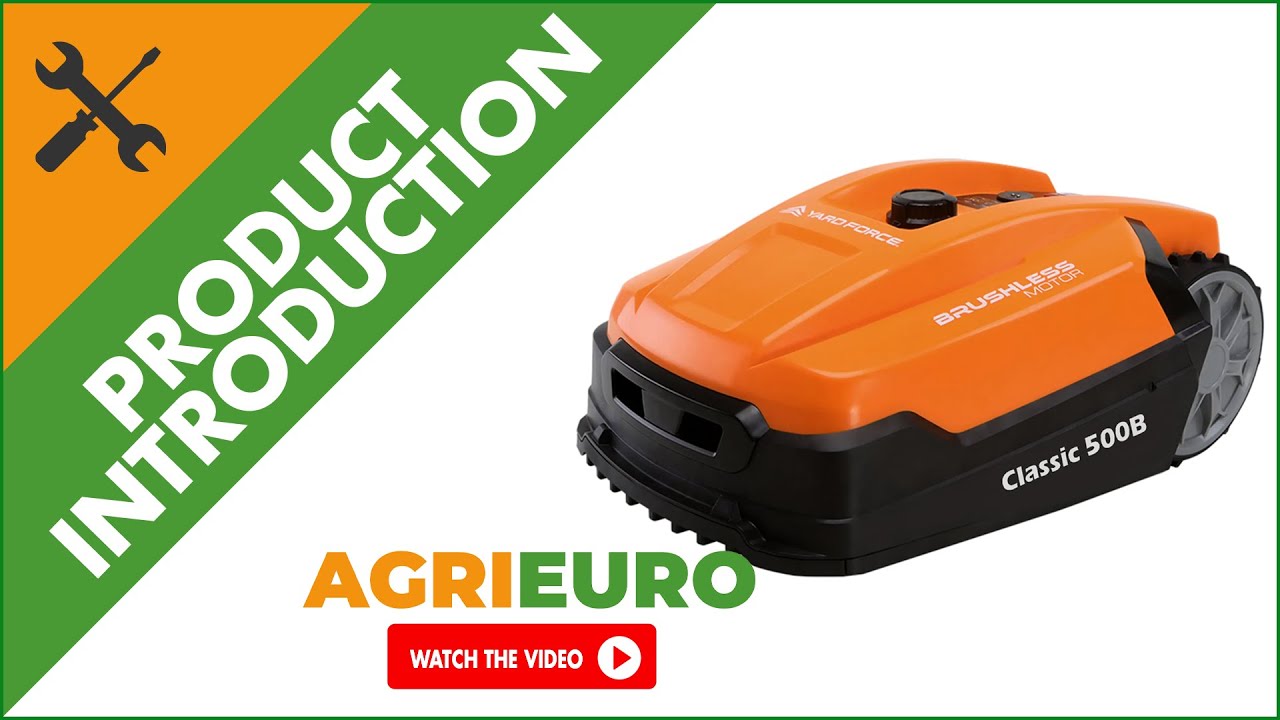 Yard Force Classic 500B Robot Lawn Mower - Built-in Bluetooth - Product ...
