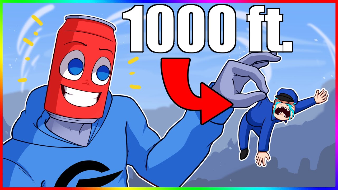 SALTY COP VS 1000 FT DROP | GTA 5 RP - YouTube