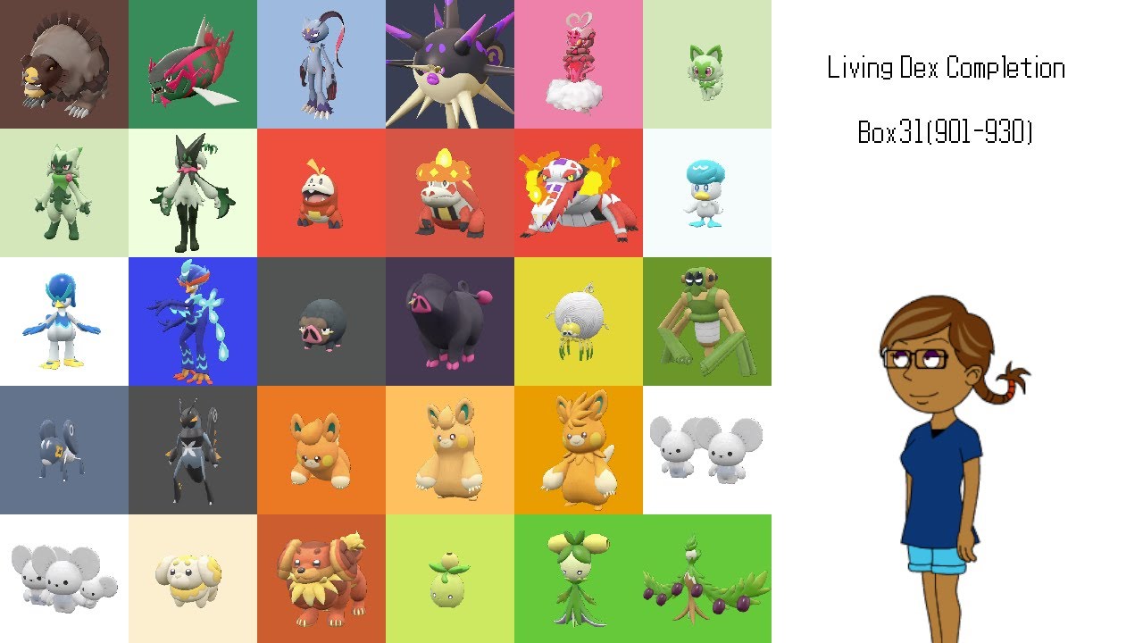 The GoAnimate Citizens assemble a Living Dex in Pokémon Home- Part 31 ...