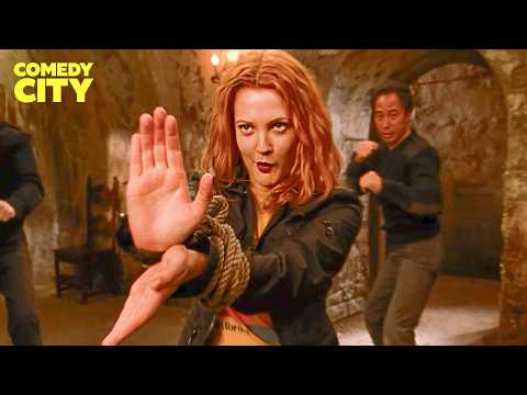 How to Beat Up 5 Guys With Your Hands Tied | Charlie's Angels (Drew Barrymore)