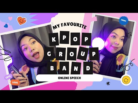 COM165 : SPEECH TO INFORM ; MY FAVOURITE KOREAN BOY GROUP 💜💜💜