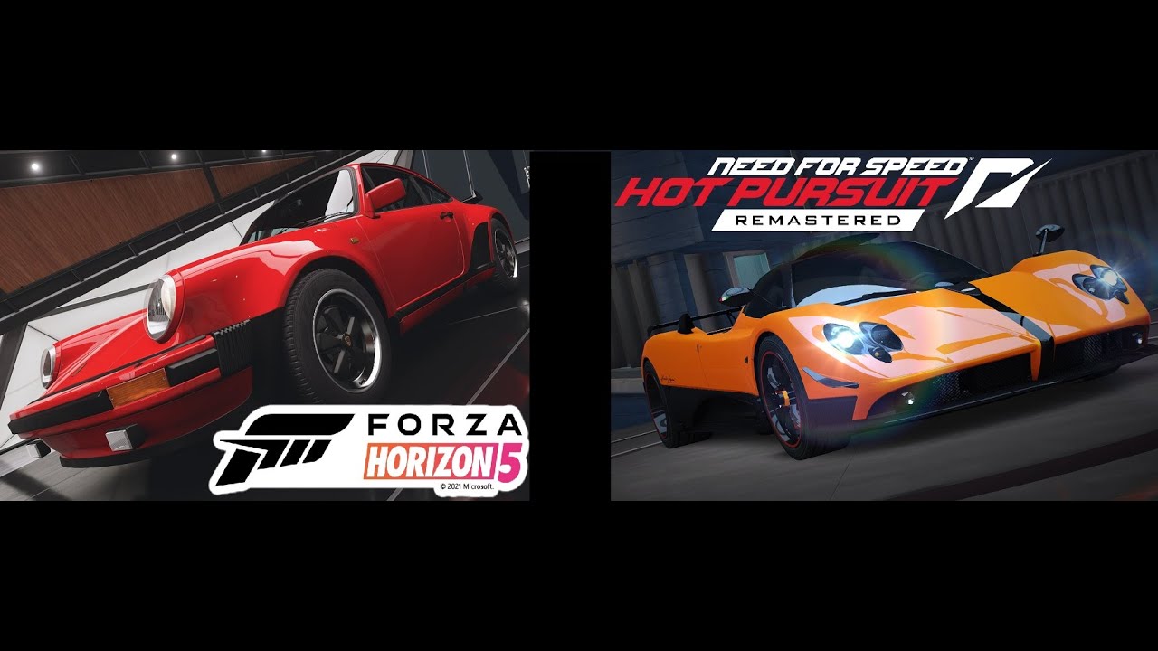 Car Sound Comparison - NFS Hot Pursuit Remastered Vs. Forza Horizon 5 ...